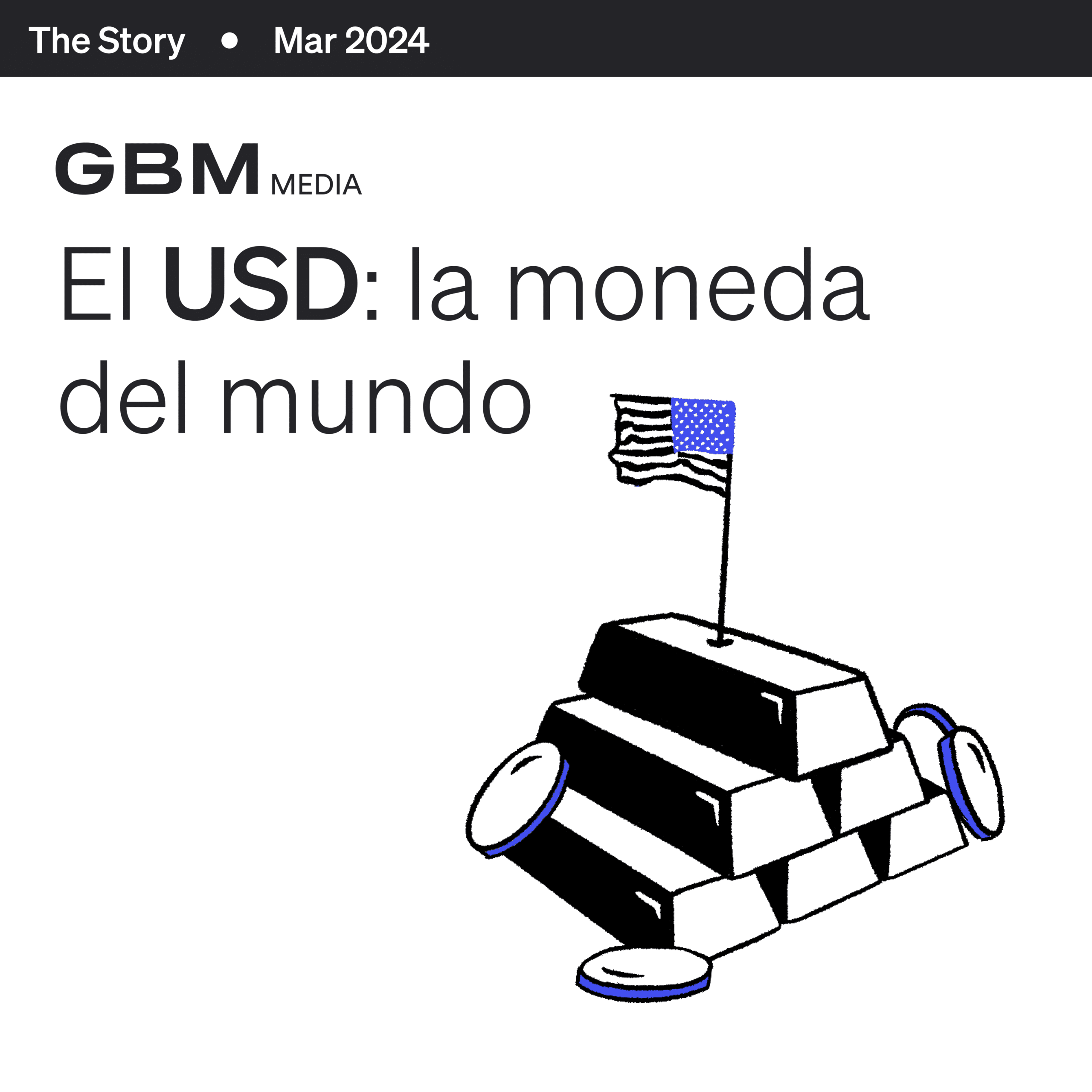 El USD: la moneda del mundo — GBM Media